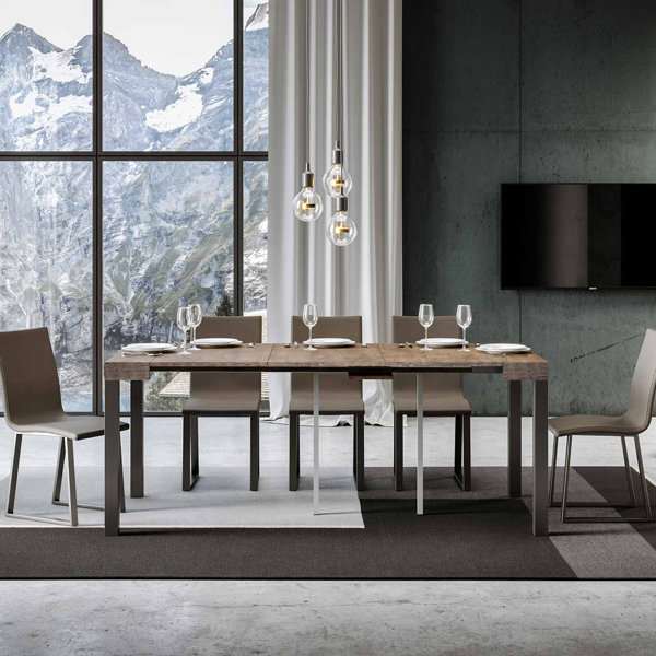 Itamoby Extending Console Table Everyday Smallwith Anthracite Structure | Wayfair.co.uk